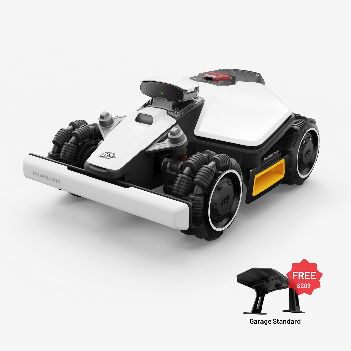 LUBA mini AWD Standard Version Robot Lawn Mower | Mammotion US