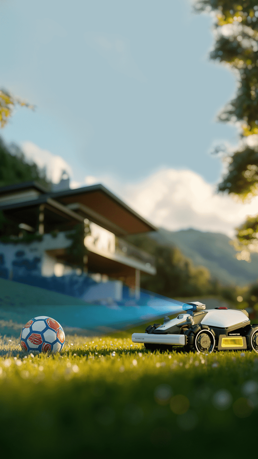 LUBA mini AWD Standard Version Robot Lawn Mower | Mammotion US
