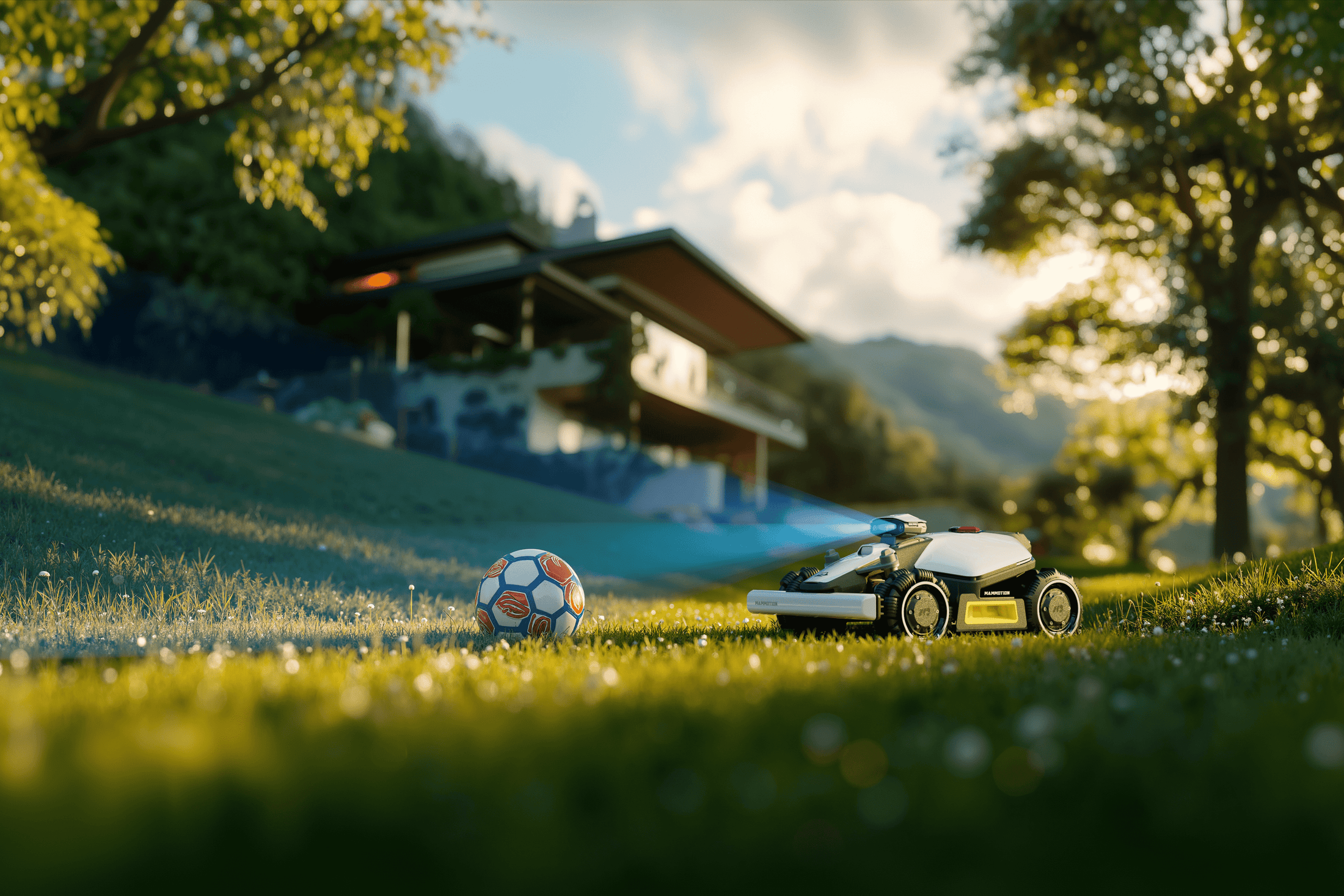 LUBA mini AWD Standard Version Robot Lawn Mower | Mammotion US