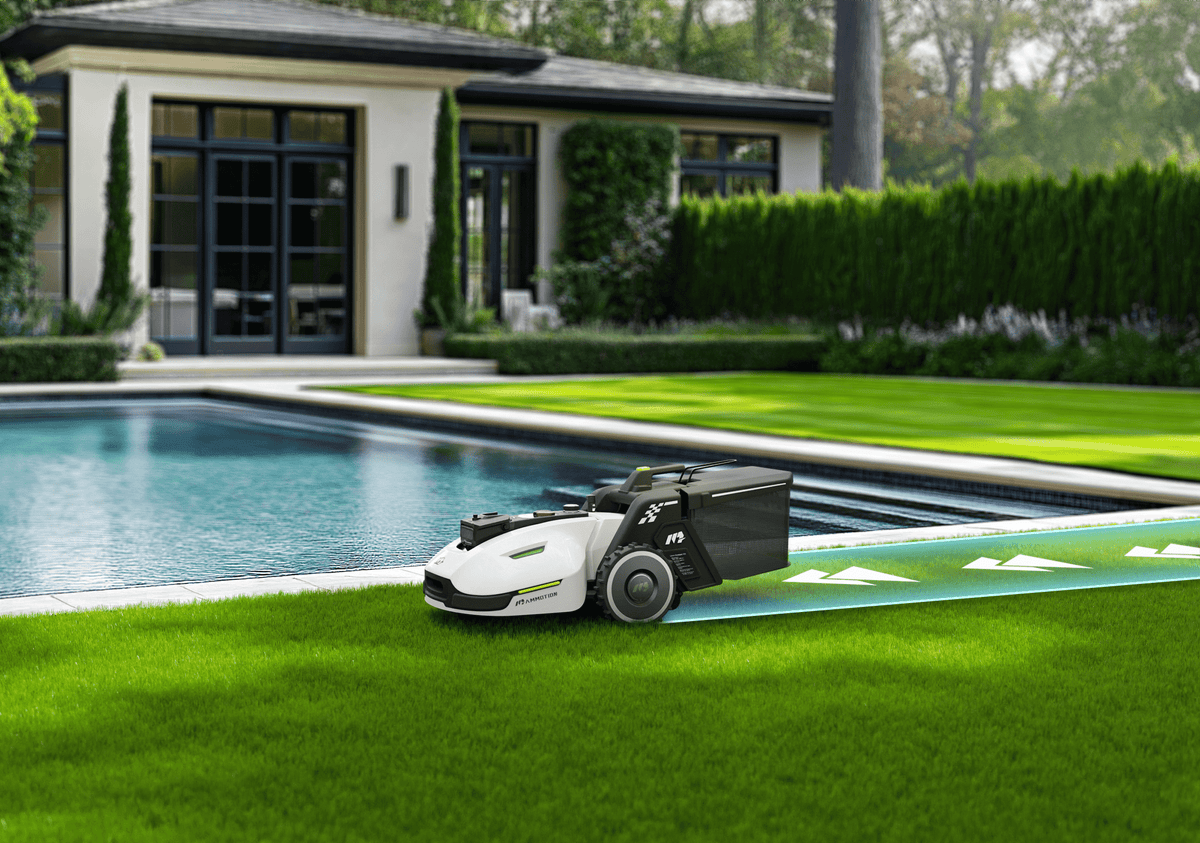 YUKA: 2-in-1 Self-emptying Lawn Sweeping Mower | Mammotion US