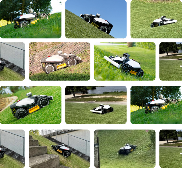 LUBA mini 2 AWD Robot Lawn Mower - 1500 / 1500H | Mammotion US